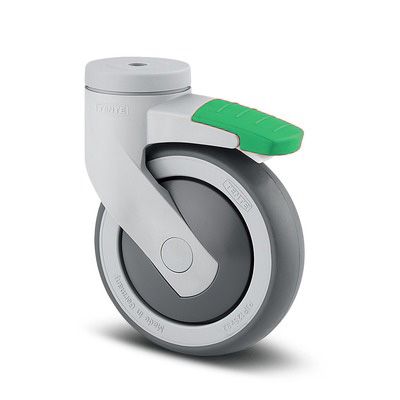 Castor directional lock 125mm SS for Noa Shower Chair | MSP-WH-MP-01612